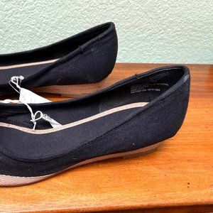 Merona | Shoes | Womens Merona Black Flats Size Nwt | Poshmark